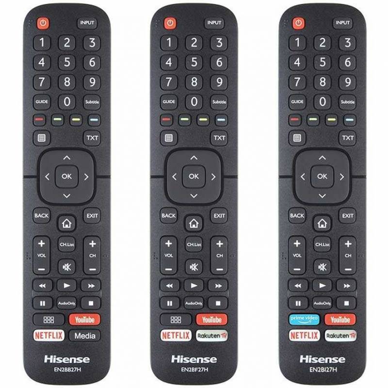 Hisense EN2BB27H / EN2BF27H / EN2BI27H mando a distancia original.