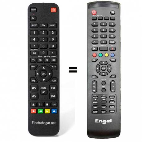 Mando a distancia para Engel EVERLED-24, LED32, LE3240,...