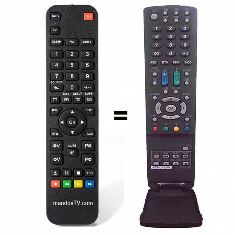 Mando a distancia Sharp ACUOS GA586WJSA