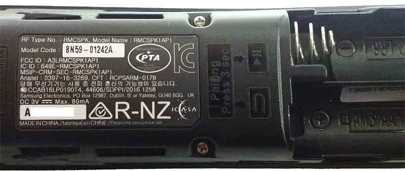 Samsung BN59-01242A mando a distancia original.